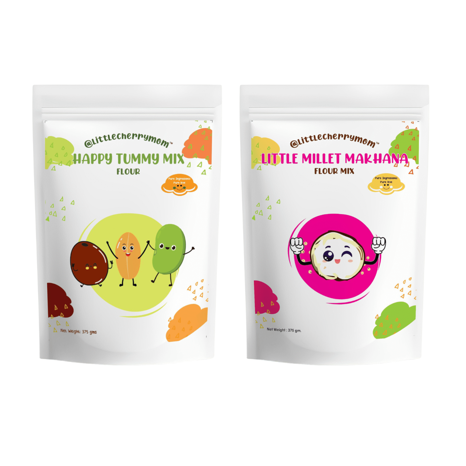 Happy Tummy Mix & Millet Makhana Combo – 6+ Months Baby Food